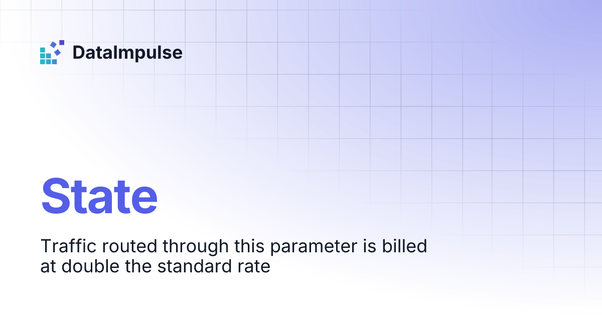State | DataImpulse