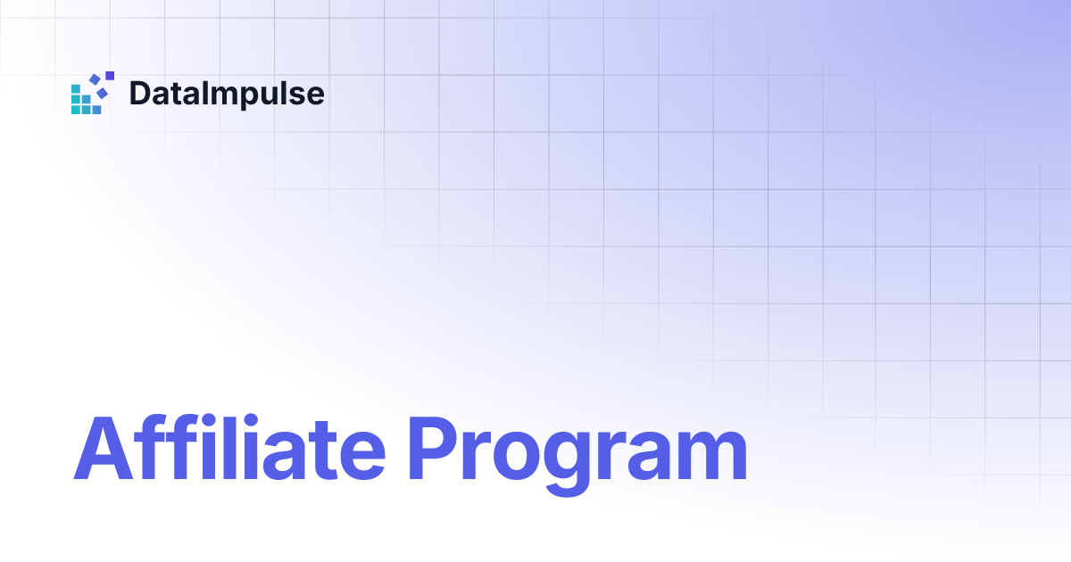 Affiliate Program | DataImpulse